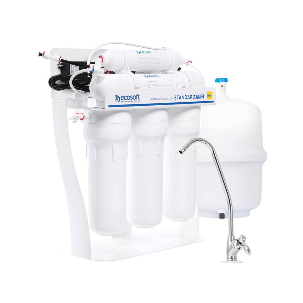 Ecosoft PURE Standard RO-filter met pomp | AQMOS Waterbehandeling